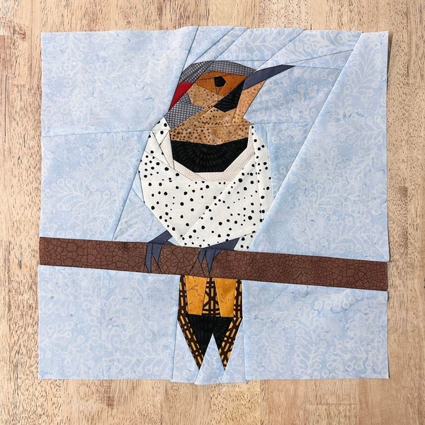 Paper Piecing Bird - Etsy