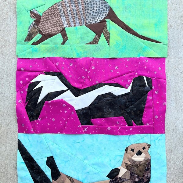 Otter Quilt Pattern - Etsy