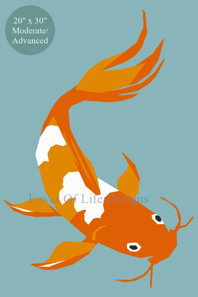 Koi FPP Pattern--paper Piecing Quilt Block - Etsy