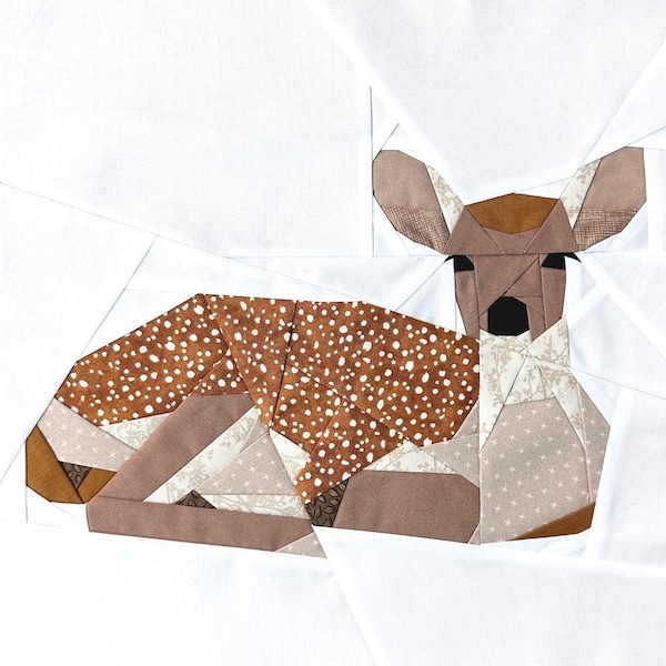 Deer Quilt - Etsy