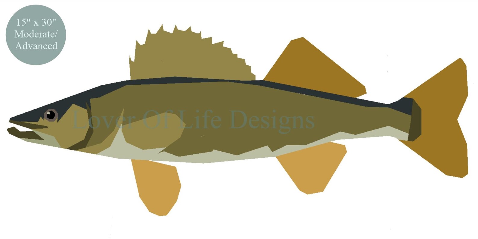 Walleye, Sockeye Salmon, Northern Pike Fpp--freshwater Fishing Series ...