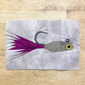 Fishing Lure FPP Series--6 Pattern Set Includes 2 Sizes of Each--paper ...