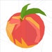 Peach FPP Patternfresh Fruit Seriespaper Piecing Quilt Block - Etsy