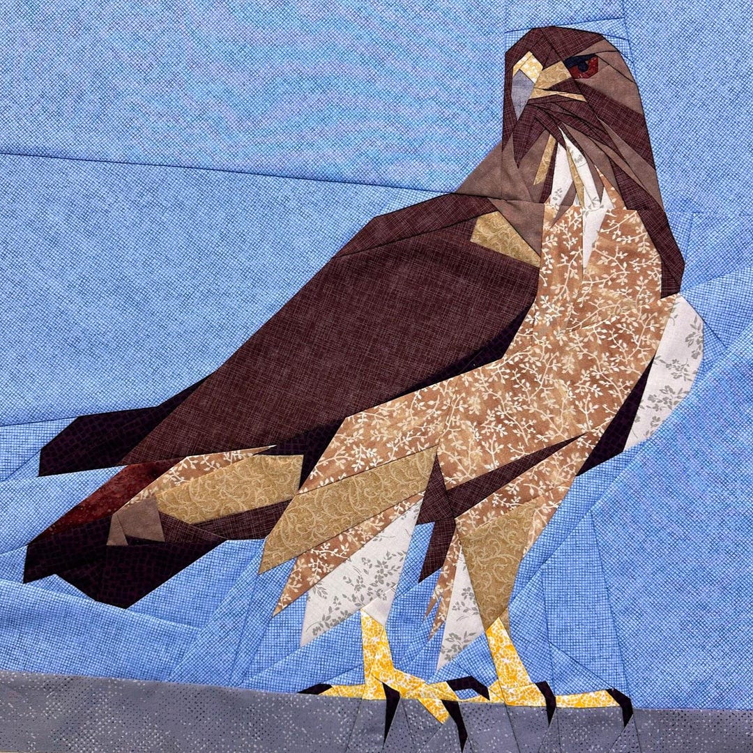Red-tailed Hawk Fpp--woodland and Riverside Animals Series--paper ...