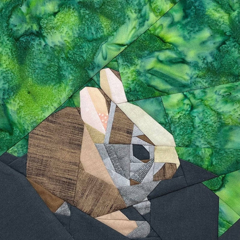 Bunny Quilt Pattern - Etsy