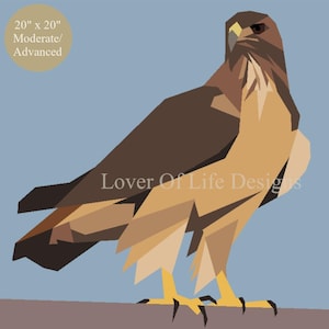 Red-tailed Hawk Fpp--woodland and Riverside Animals Series--paper ...