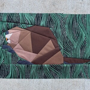 Beaver and Turtle Fppwoodland and Riverside Animals Series2 Blockspaper ...