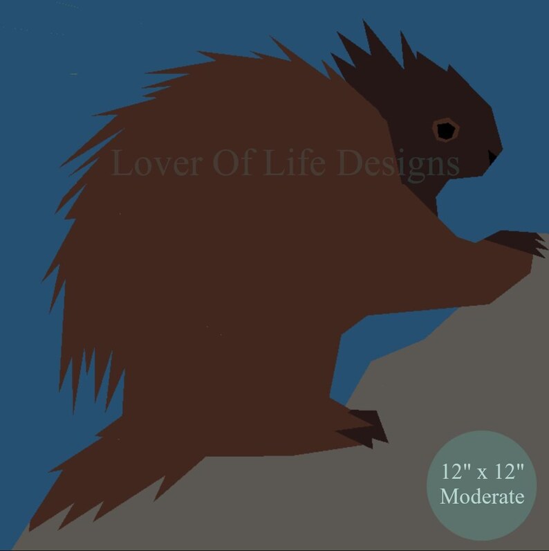 North American Porcupine Fpp--woodland and Riverside Animals Series ...