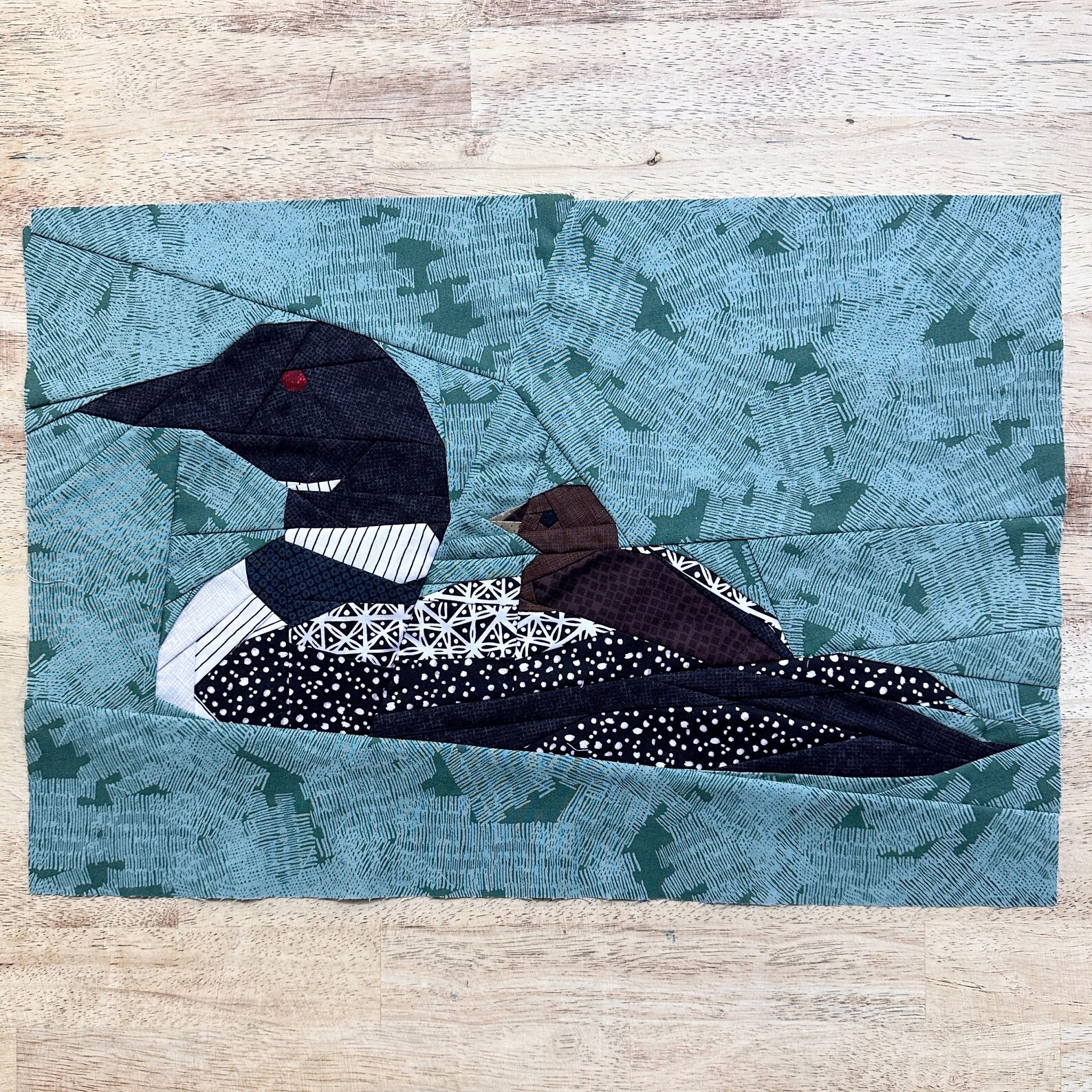 Wood Duck, Loon With Baby, Ruddy Duck, Mallard Duck FPP--4 Patterns ...