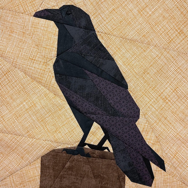 Raven Sewing Template - Etsy UK