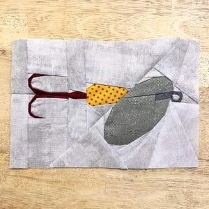 Fishing Lure FPP Series--6 Pattern Set Includes 2 Sizes of Each--paper ...