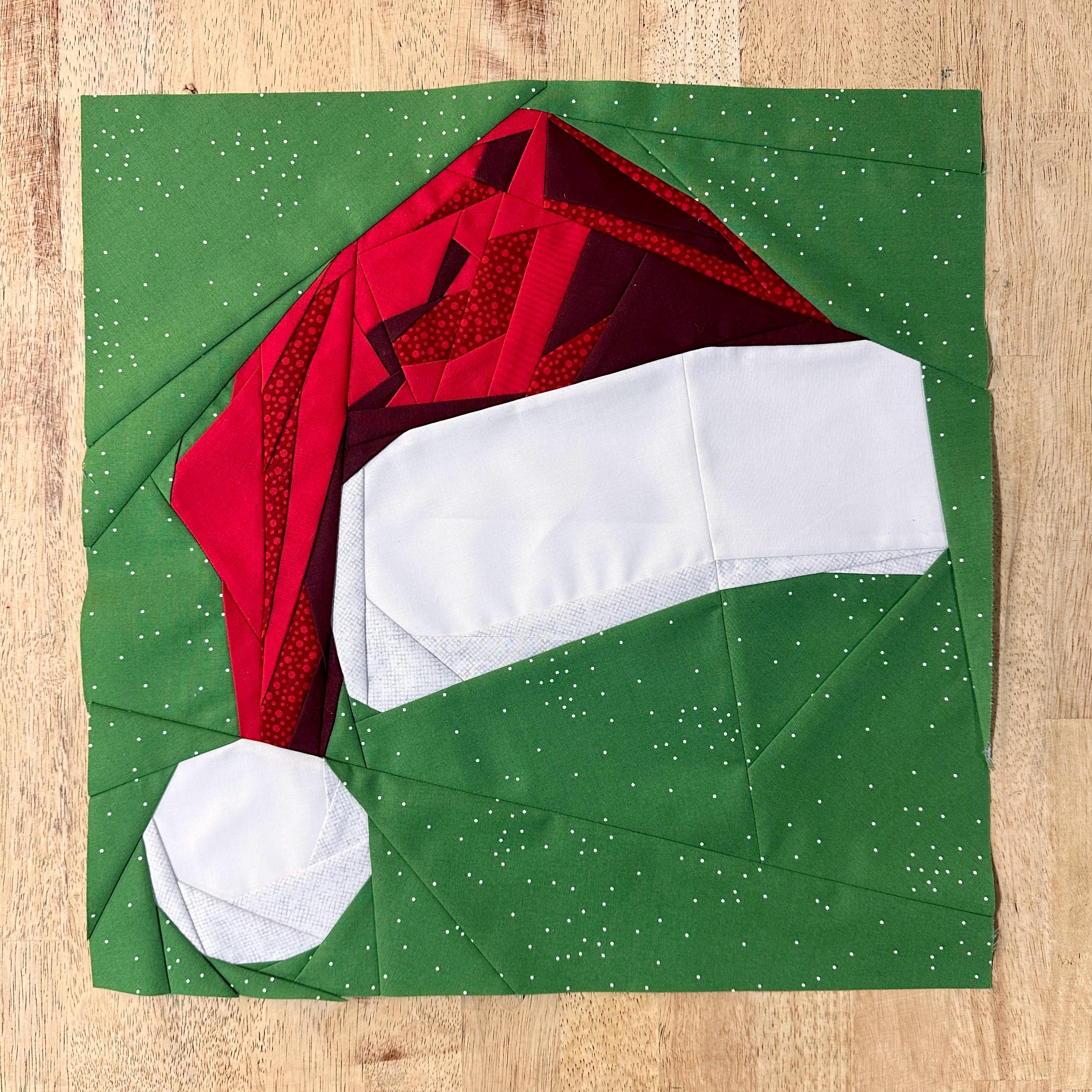 Christmas Bow, Bell & Santa Hat FPP Patterns--christmas Assortment--3 ...