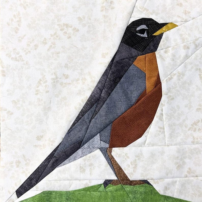 Backyard Birds Series Collection #1--blue Jay, Cedar Waxwing, American ...