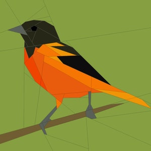 Blue Jay, Goldfinch, Cardinal, Oriole FPP Set--backyard Birds Series--4 ...