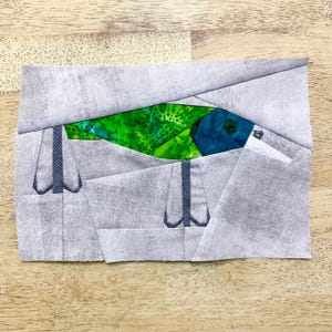 Fishing Lure FPP Series--6 Pattern Set Includes 2 Sizes of Each--paper ...