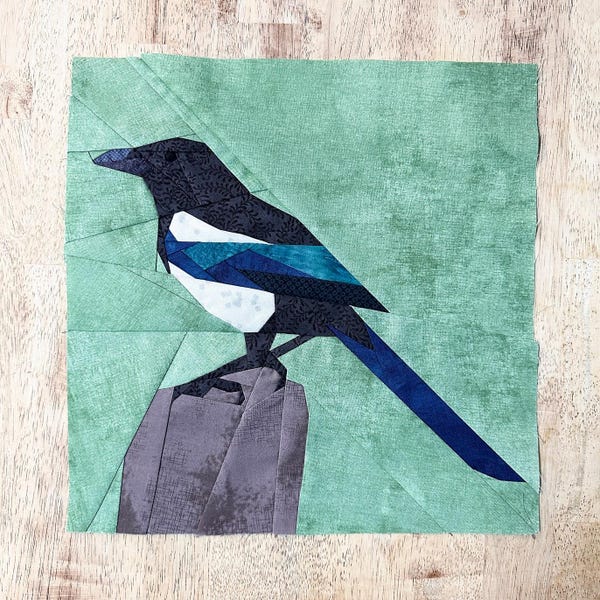Magpie Pattern - Etsy