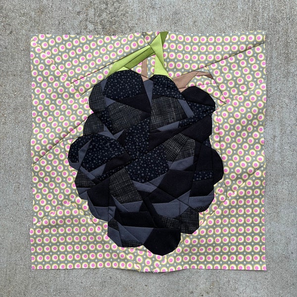 Blackberry Quilt Pattern - Etsy