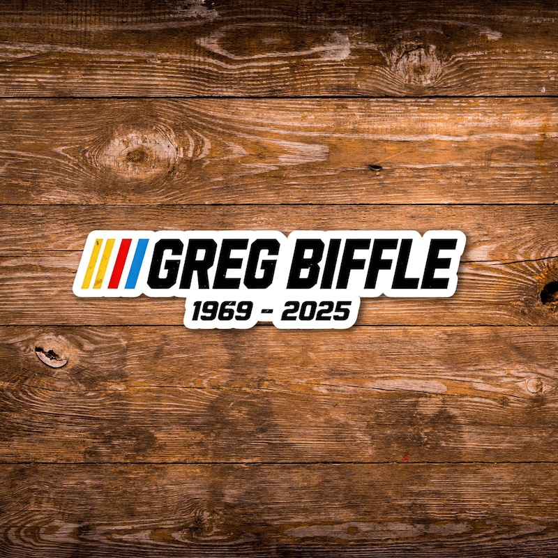 Greg Biffle Sticker - Etsy