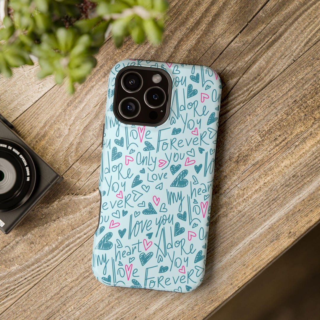 Valentine Love Doodles iPhone Case | iPhone 11-17 - Etsy