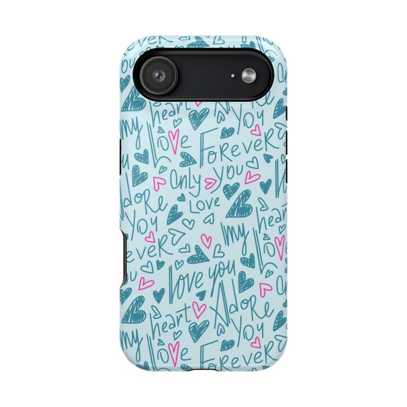 Valentine Love Doodles iPhone Case | iPhone 11-17 - Etsy