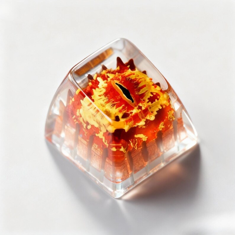 Eye of Sauron Artisan Keycap, Custom Resin Esc Key for Mechanical ...