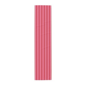 Pink & Red Stripe Table Runner, 2 Sizes 16x72; 16x90, Vibrant Home ...