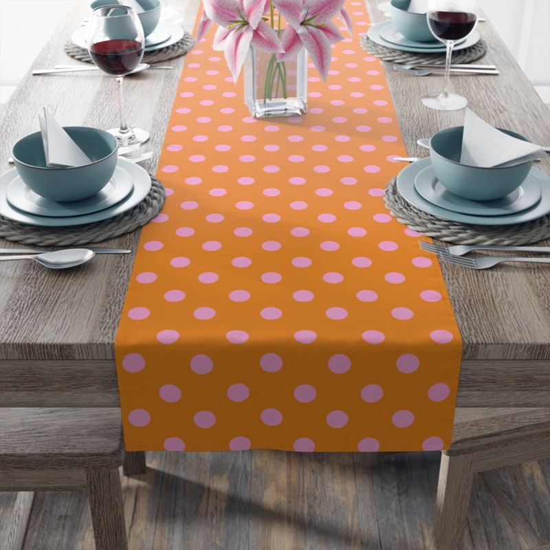 Polka Dot Table - Etsy