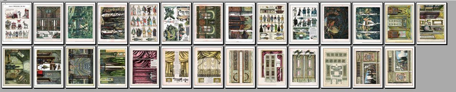 Paper Toy Theater 1918 Pdf Files - Etsy