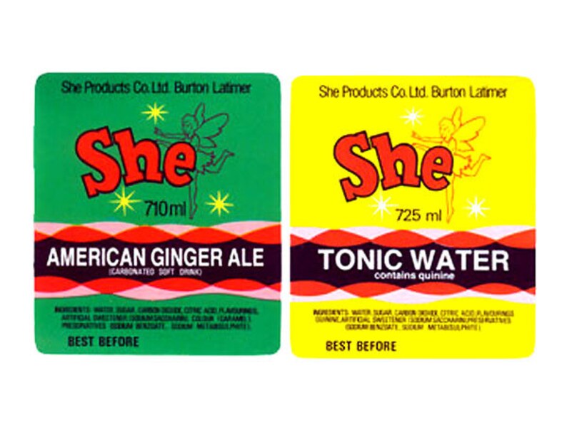 She Pixie British Soda Label Collection - Etsy