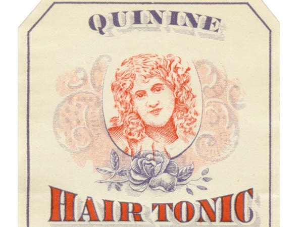 Quinine Hair Tonic Label - Etsy