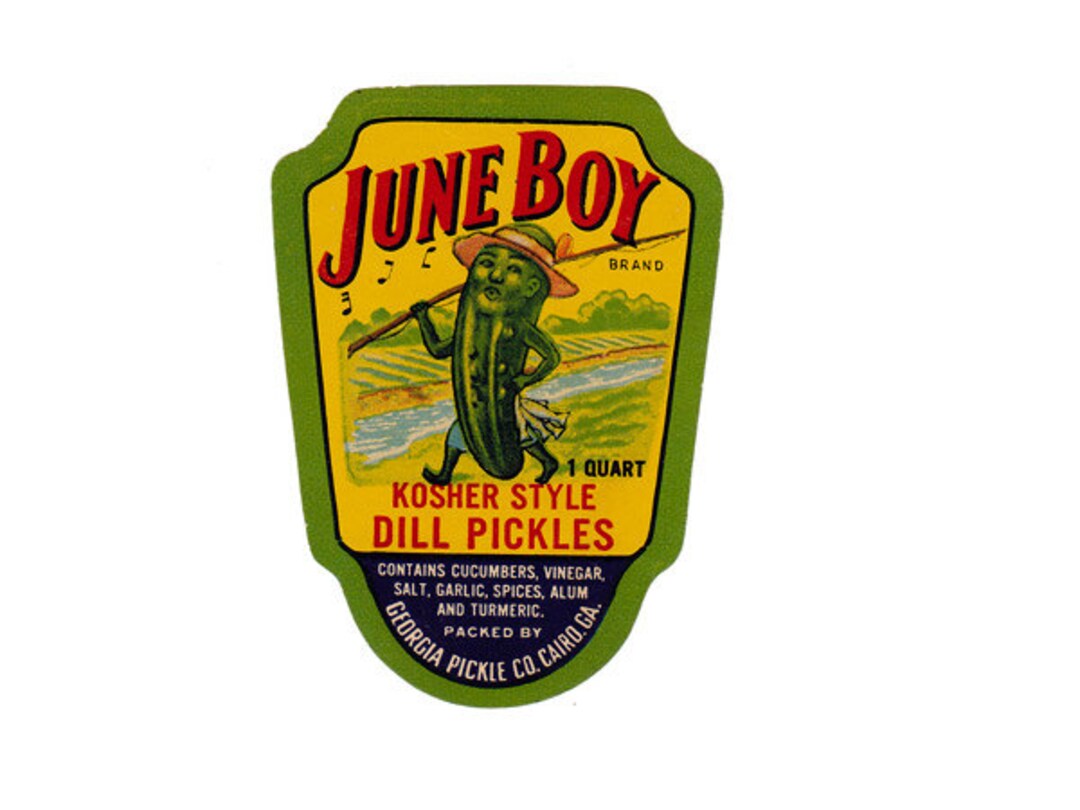 June Boy Georgia Kosher Style Dill Pickles - Etsy