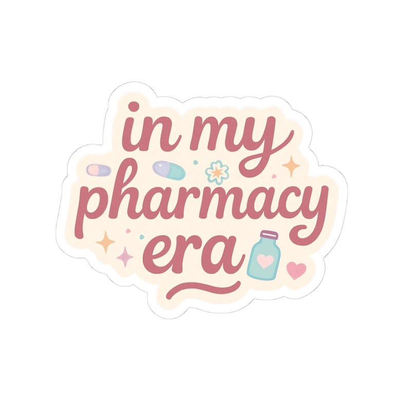 In My Pharmacy Era Sticker: Pharmd Student Gift - Etsy