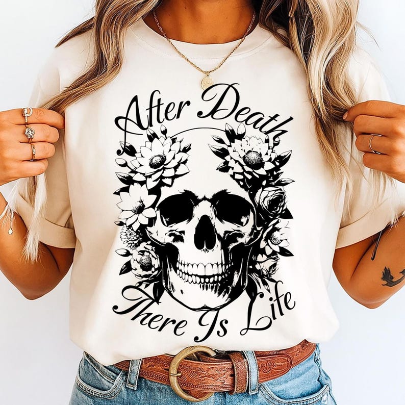Memento Mori Skull Head Gothic Art Illustration PNG SVG Life After ...