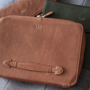 Leather Laptop Sleeve 13 Inch - Leather Laptop Case 14 Inch ...