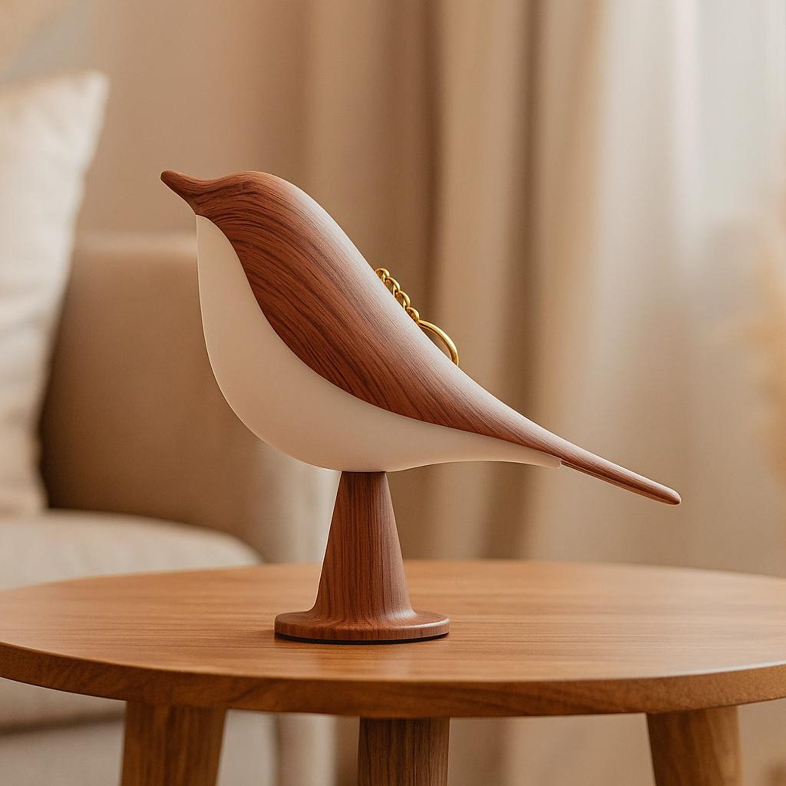 LED Bird Light – Nordic Modern Bedside Light for Bedroom, Study ...