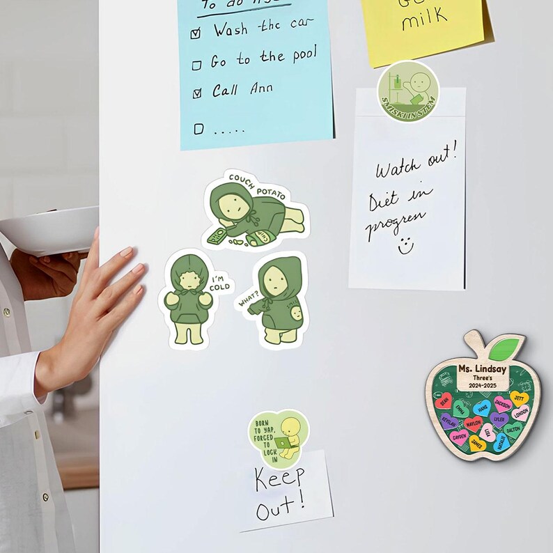 Smiski Quotes Sticker Pack – Funny Waterproof Vinyl Decals - Etsy