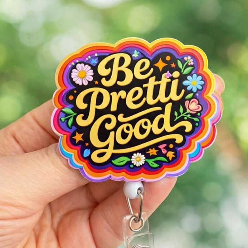 Pretty Good Badge Reel - Etsy