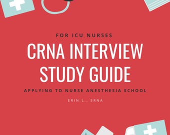 Clinical CRNA School Interview Question & Answer Study Guide | 88 Questions - Etsy