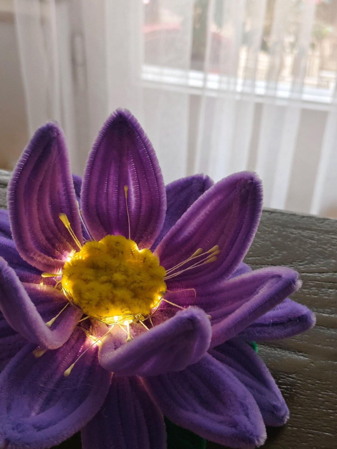 Lotus Flower Made From Pipe Cleaners - Etsy UK