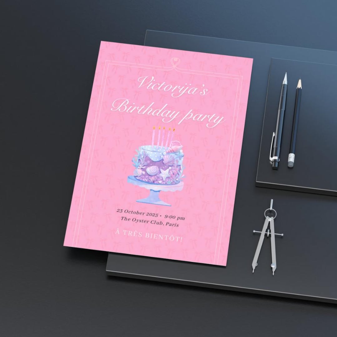 Editable Birthday Card Template – Instant Digital Download - Etsy