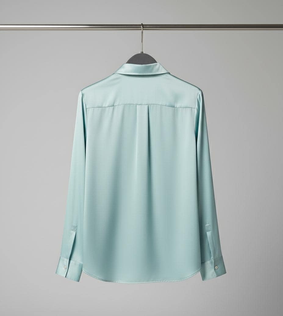 Silk Shirt for Women | Elegant Long Sleeves Silk Shirt | Formal Top ...