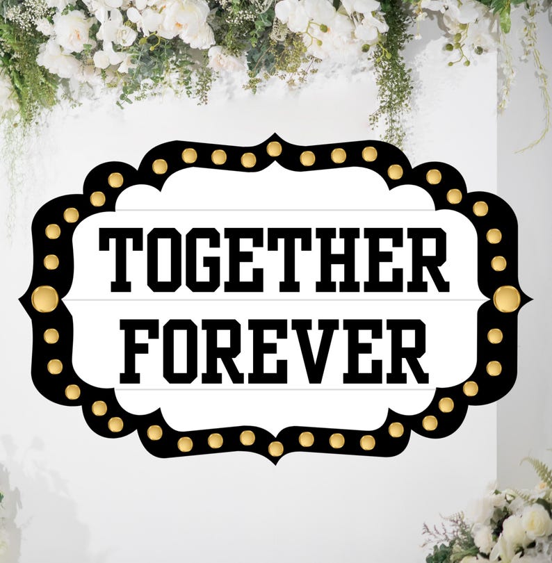 15 Bottle Service Sign for Wedding - Customizable Marquee VIP Reception ...