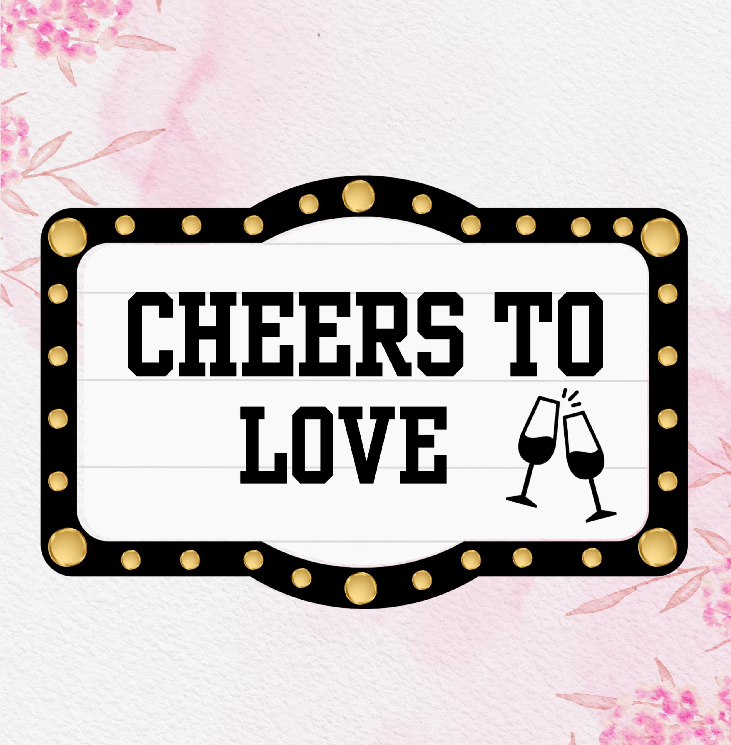Bottle Service Sign for Wedding - Customizable Marquee VIP Reception ...
