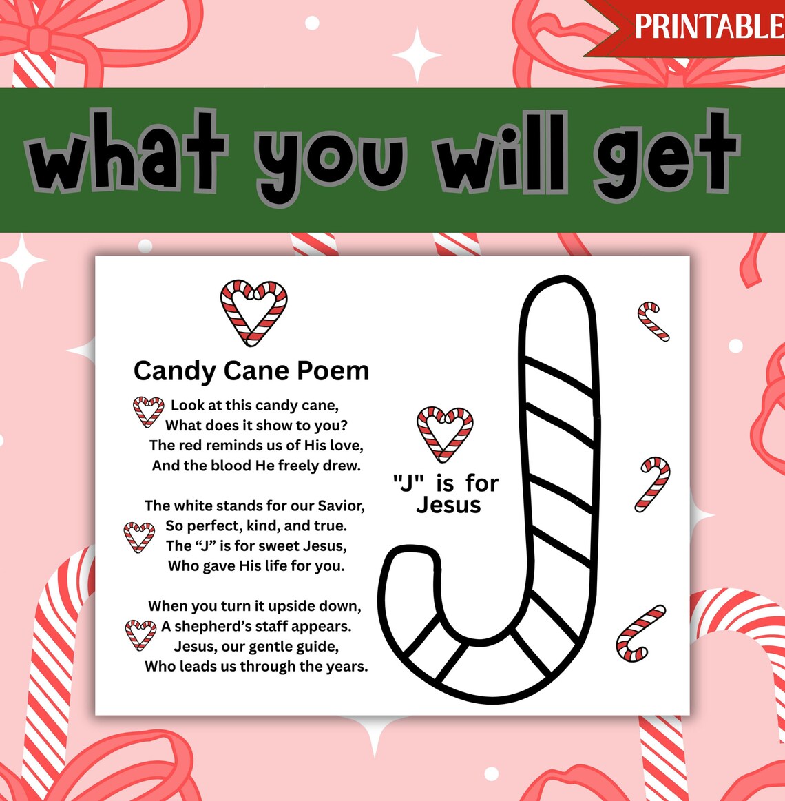 Candy Cane Tissue Paper Art, Christmas Torn Paper Craft for Kids ...