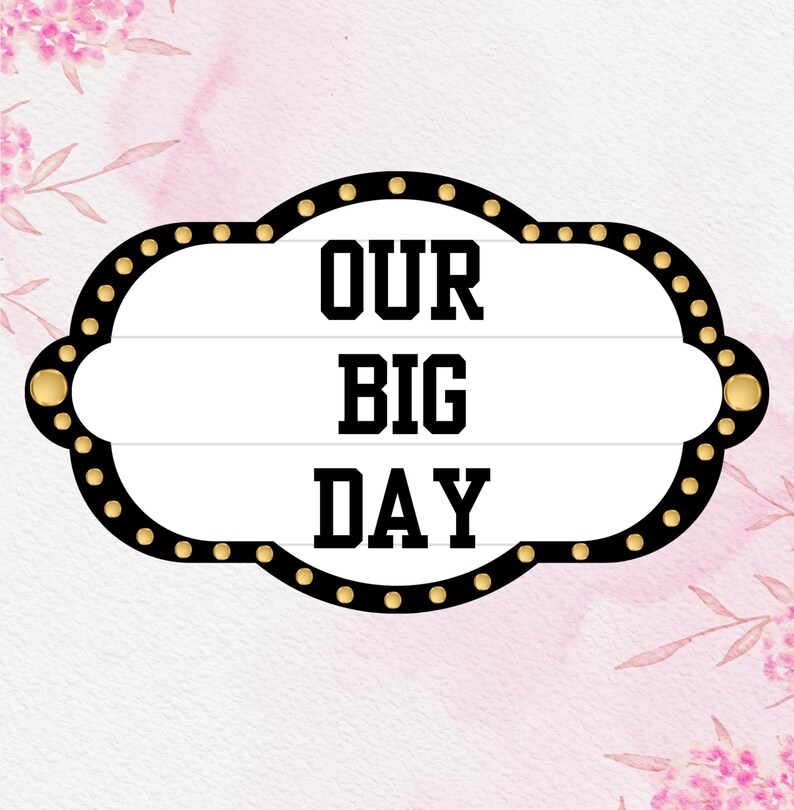 Bottle Service Sign for Wedding - Customizable Marquee VIP Reception ...