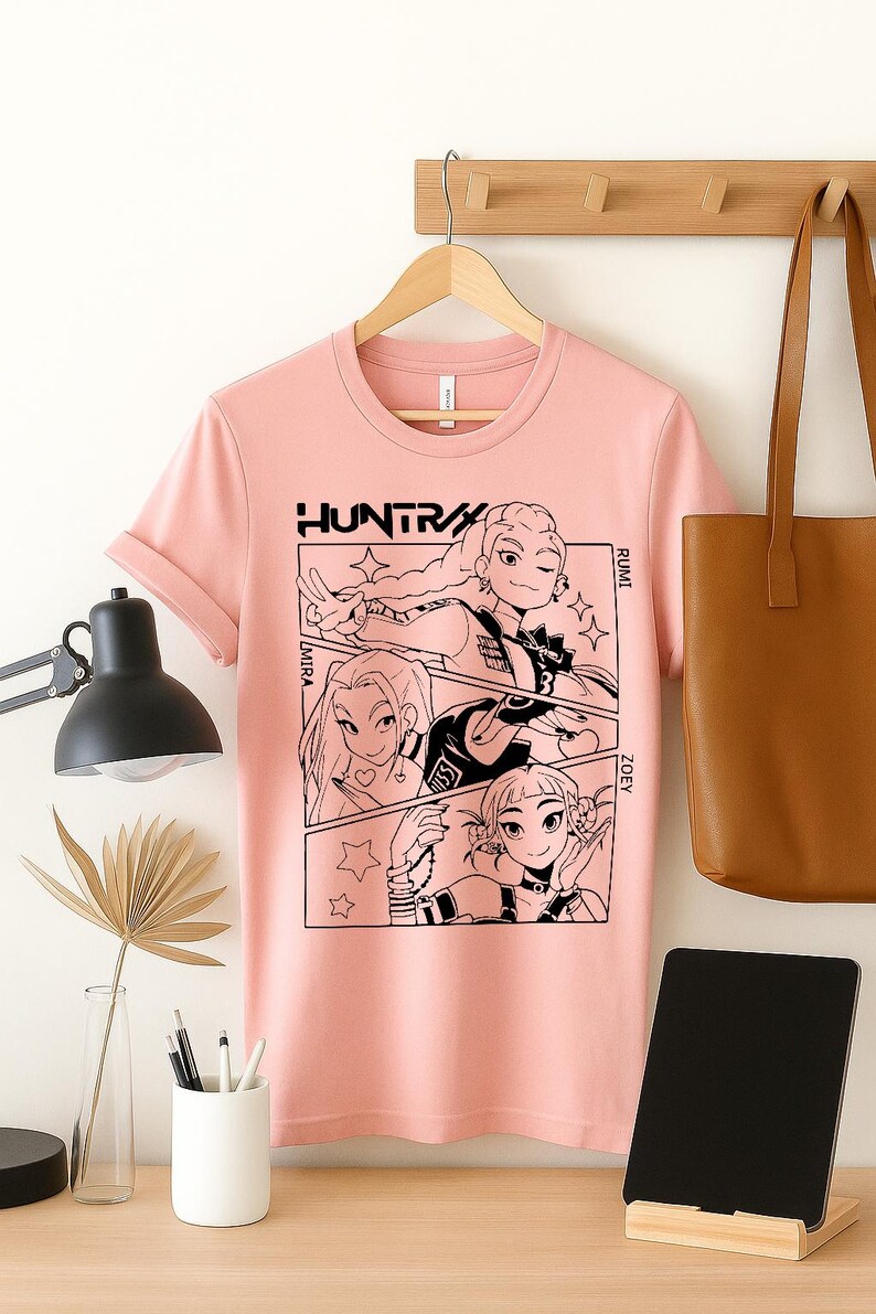 Kpop Domen Huntrix Trio Girls Rumi Mira Zoey SVG | Anime Style Design ...