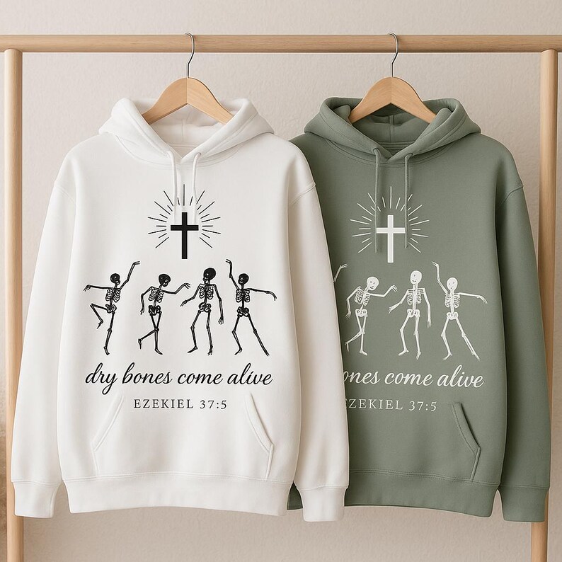 Christian Dry Bones Come Alive PNG SVG | Ezekiel 37:5 Bible Verse ...