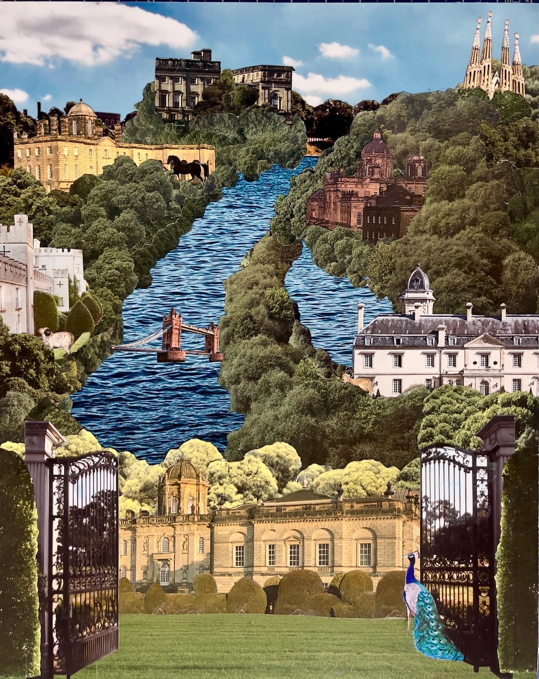 CASTLES 18x22 Including 1 Inch Border - Etsy