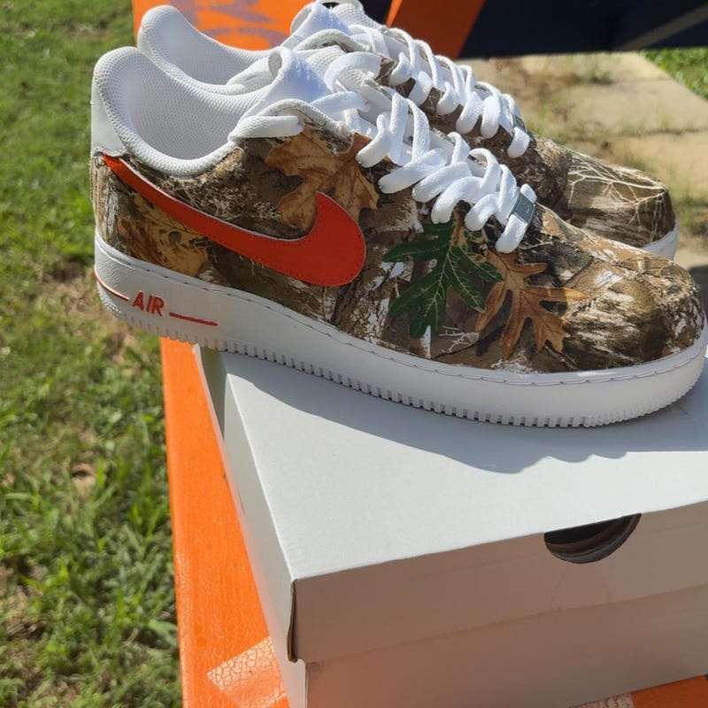 Nike Air Force 1 Camo - Etsy
