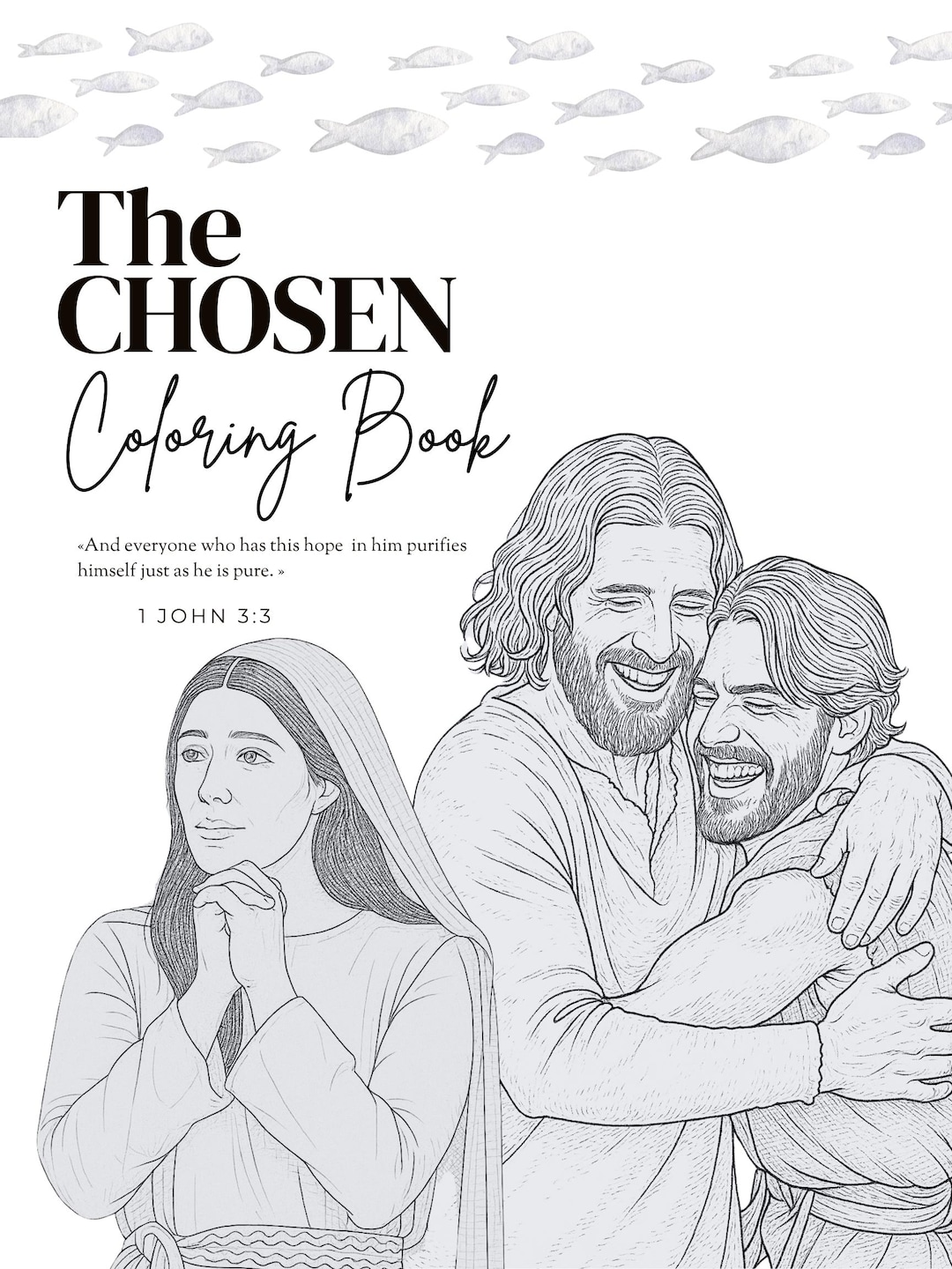The Chosen Coloring Book - Etsy
